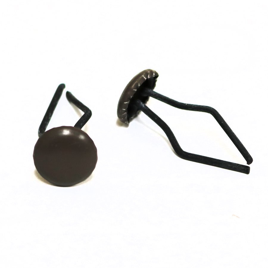 General Purpose Capped Trim Fasteners Brown