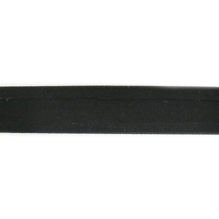 Acrylic Canvas Binding 1" Double Folded Black