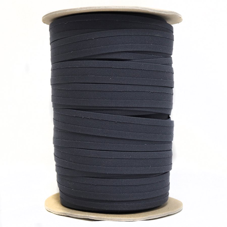 Recacril Acrylic Canvas Binding 3/4" Double Folded Charcoal