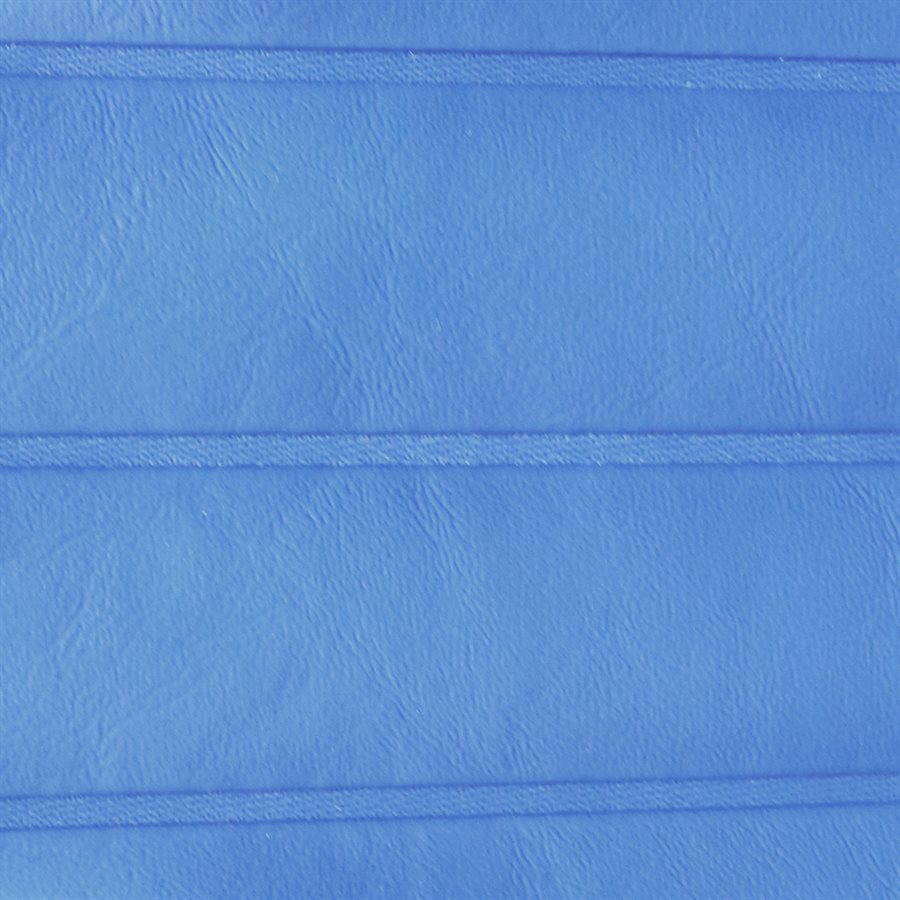 Sample of Seascape Quilted / Pleated Marine Vinyl Classic Blue