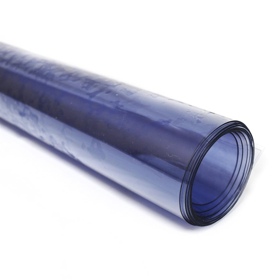 Sample of 40 Gauge Clear Vinyl Interleaved