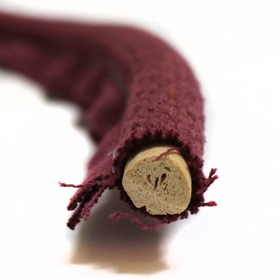 Cloth Windlace Maroon 1/2"
