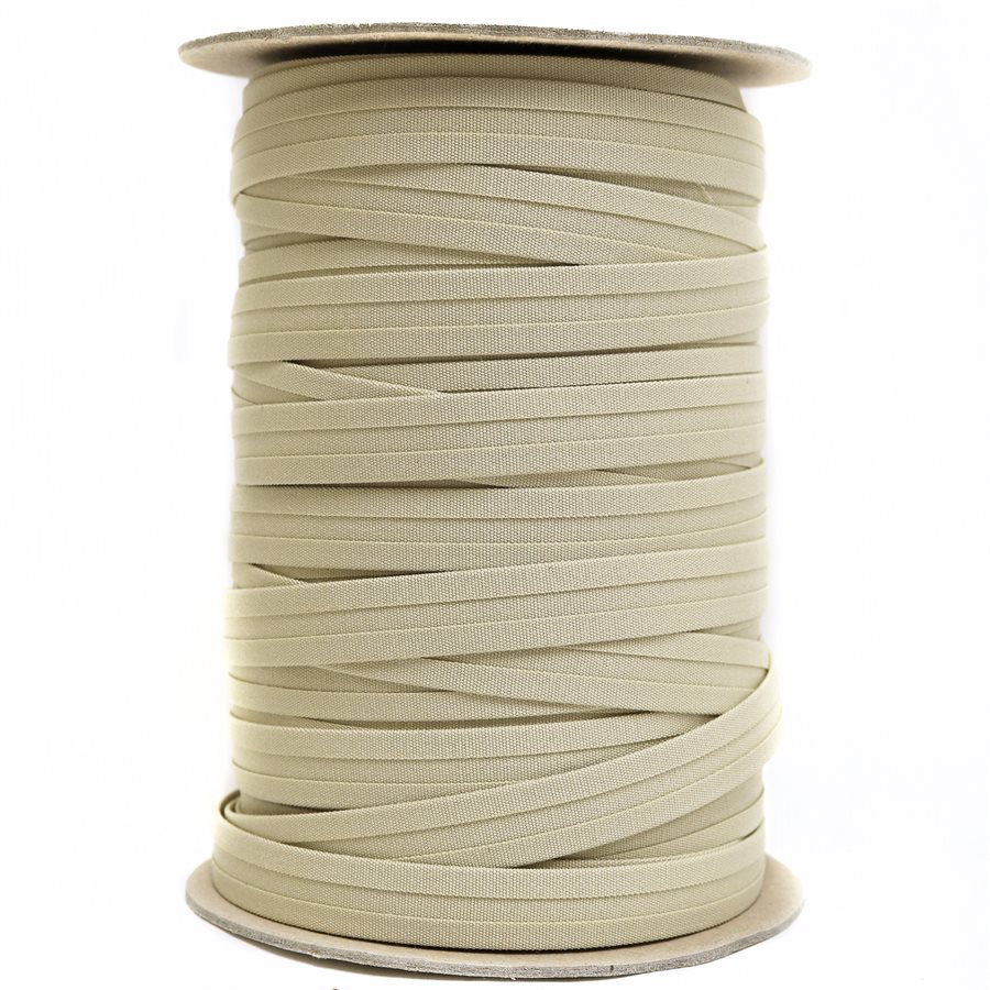 Recacril Acrylic Canvas Binding 3/4" Double Folded Cream DISCONTINUED