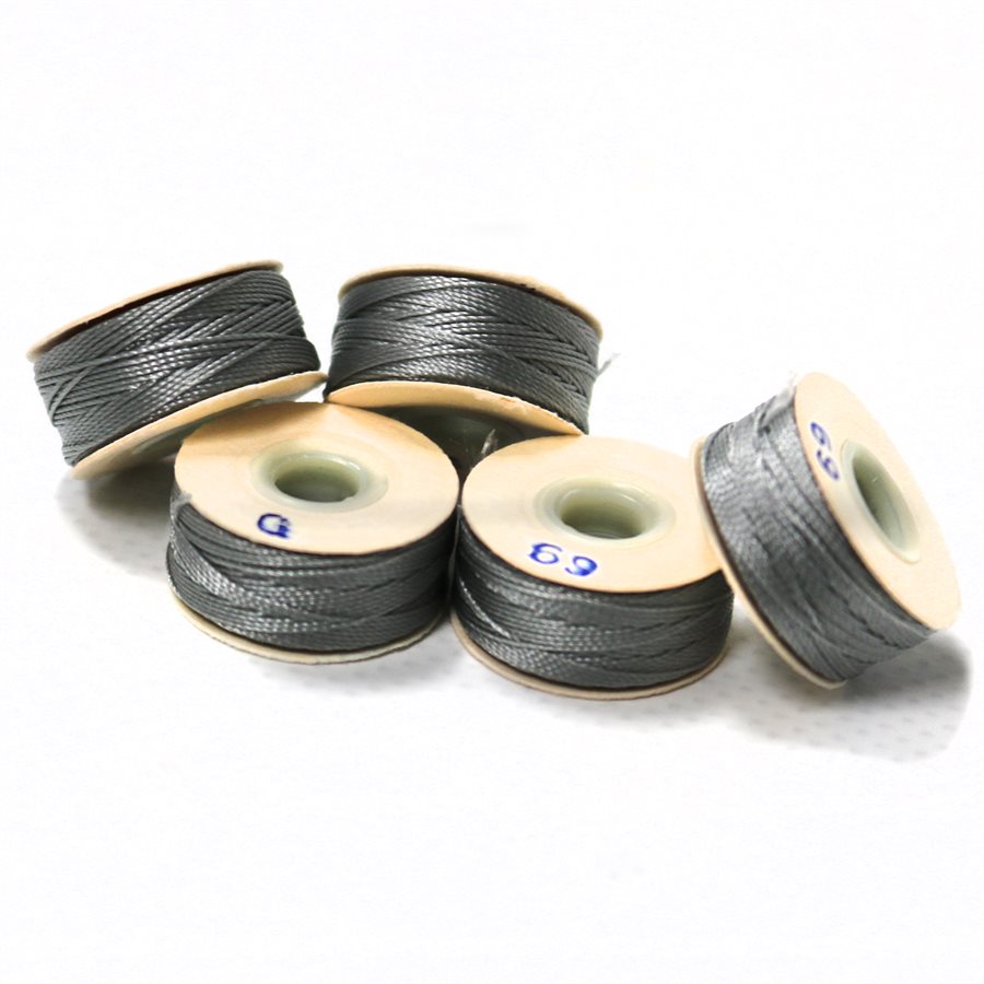 High-Spec Nylon Bobbins B69 M Style Dark Grey