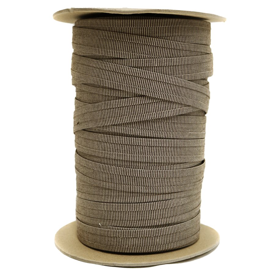 Recacril Acrylic Canvas Binding 7/8" or 3/4" Double Folded Linen Tweed