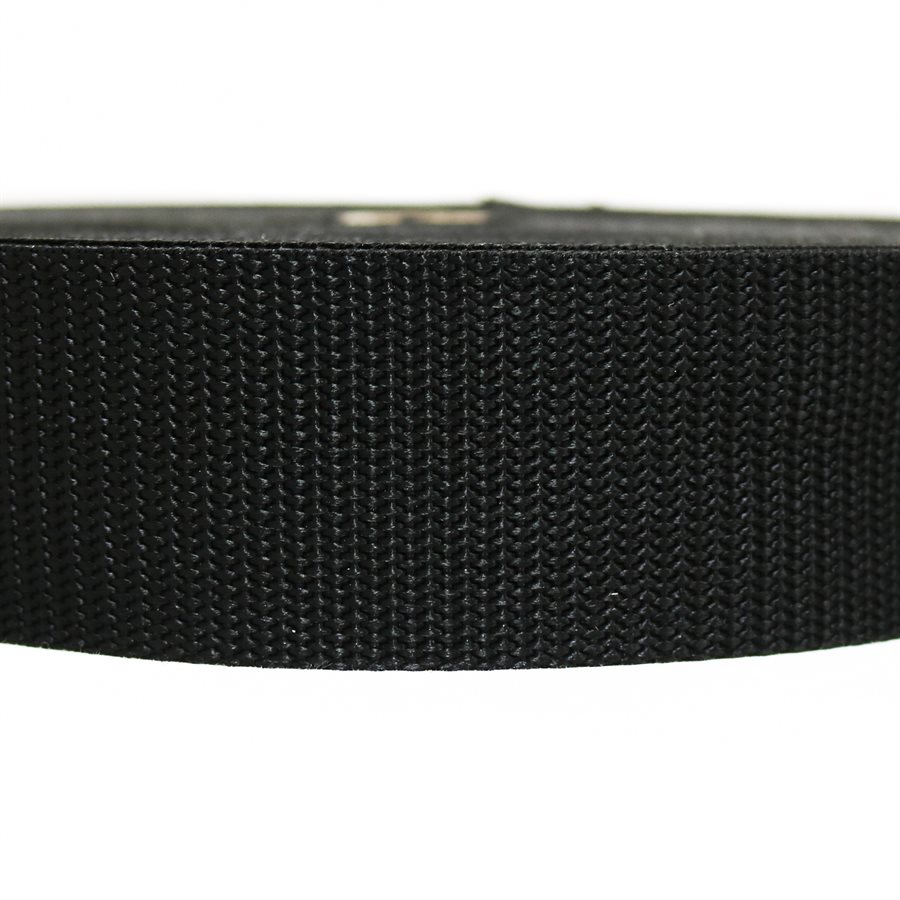 Polypropylene Webbing 1" Black