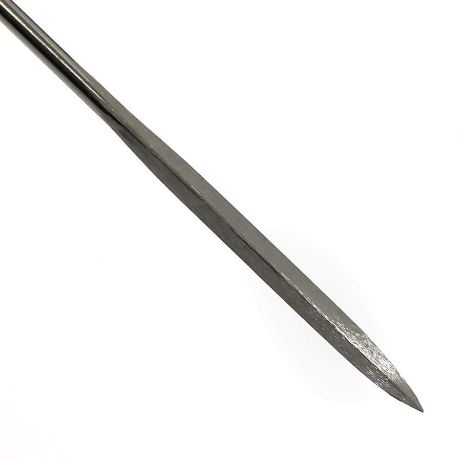 Straight Single 3 Square Point Needle 12