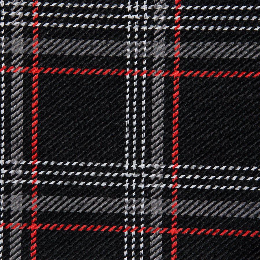 Gemini Plaid Cloth Dark Red
