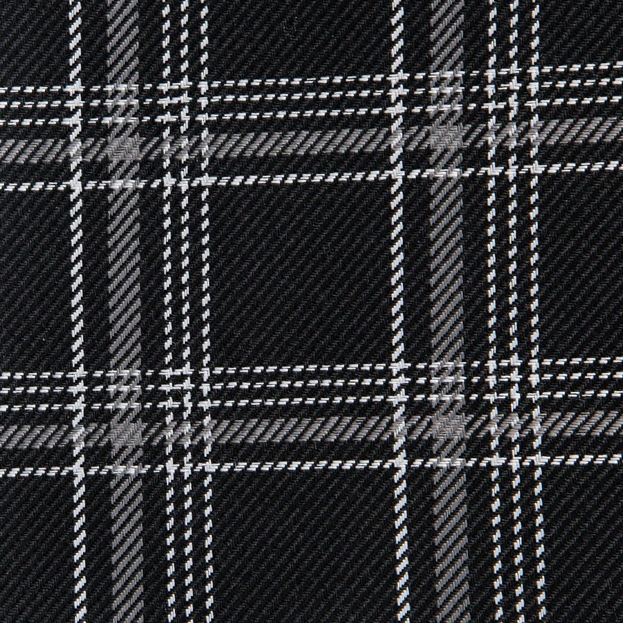 Gemini Plaid Cloth Dark Gray