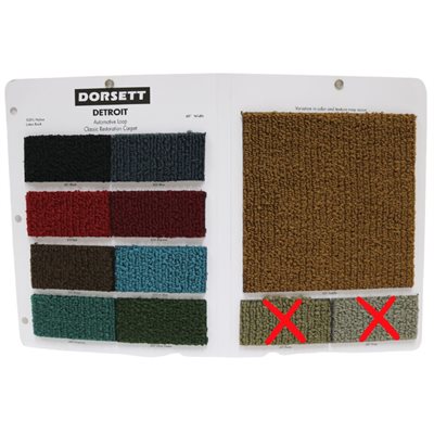 Detroit Loop Carpet Sample Card