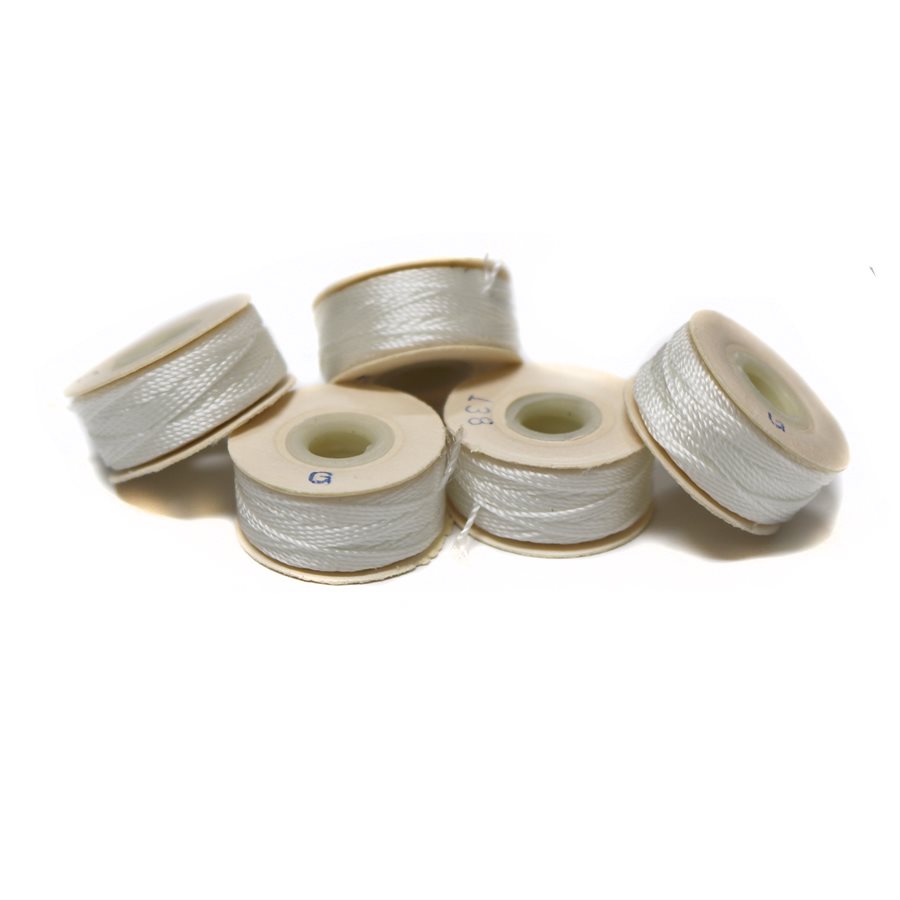 Sunguard Polyester Bobbins B138 G Style White