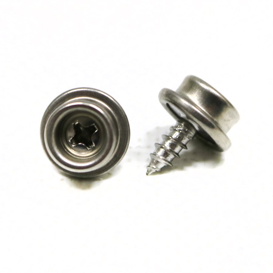 Durable Fastener Screw Stud 3/8" Stainless Steel