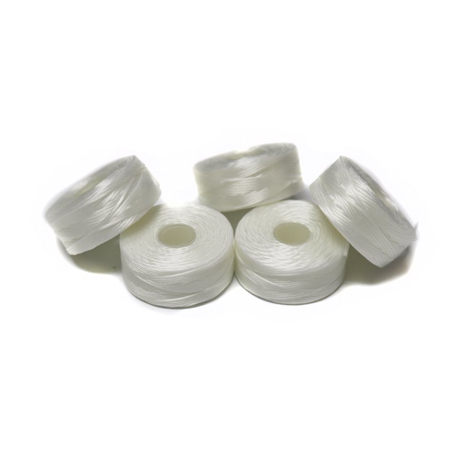 Nylo Nylon Bobbins EE M Style White