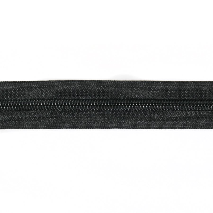 Coil Zipper Chain #5 Black