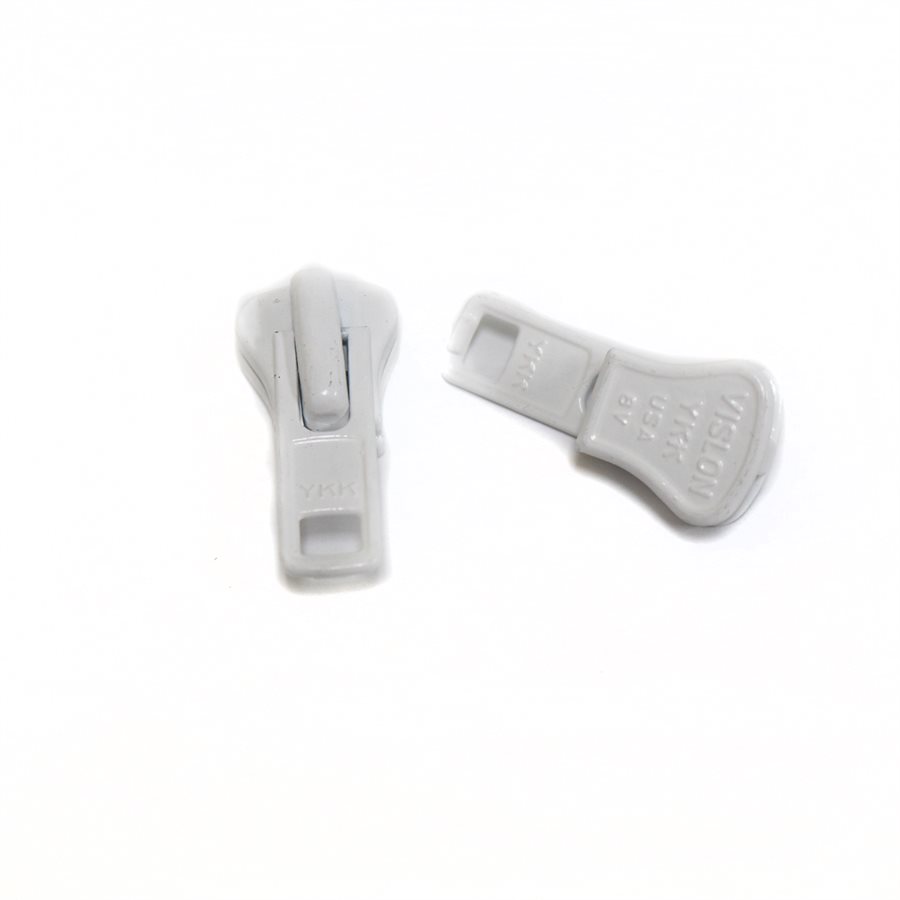 Marine Zipper Slide #8 Single Pull White